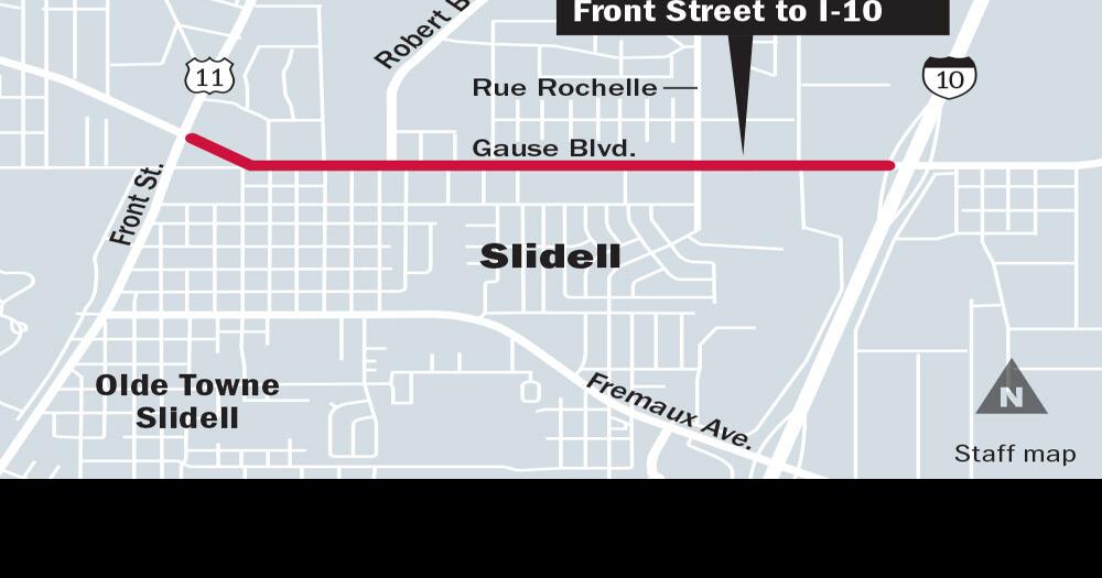 123122 Gause Blvd map | | nola.com