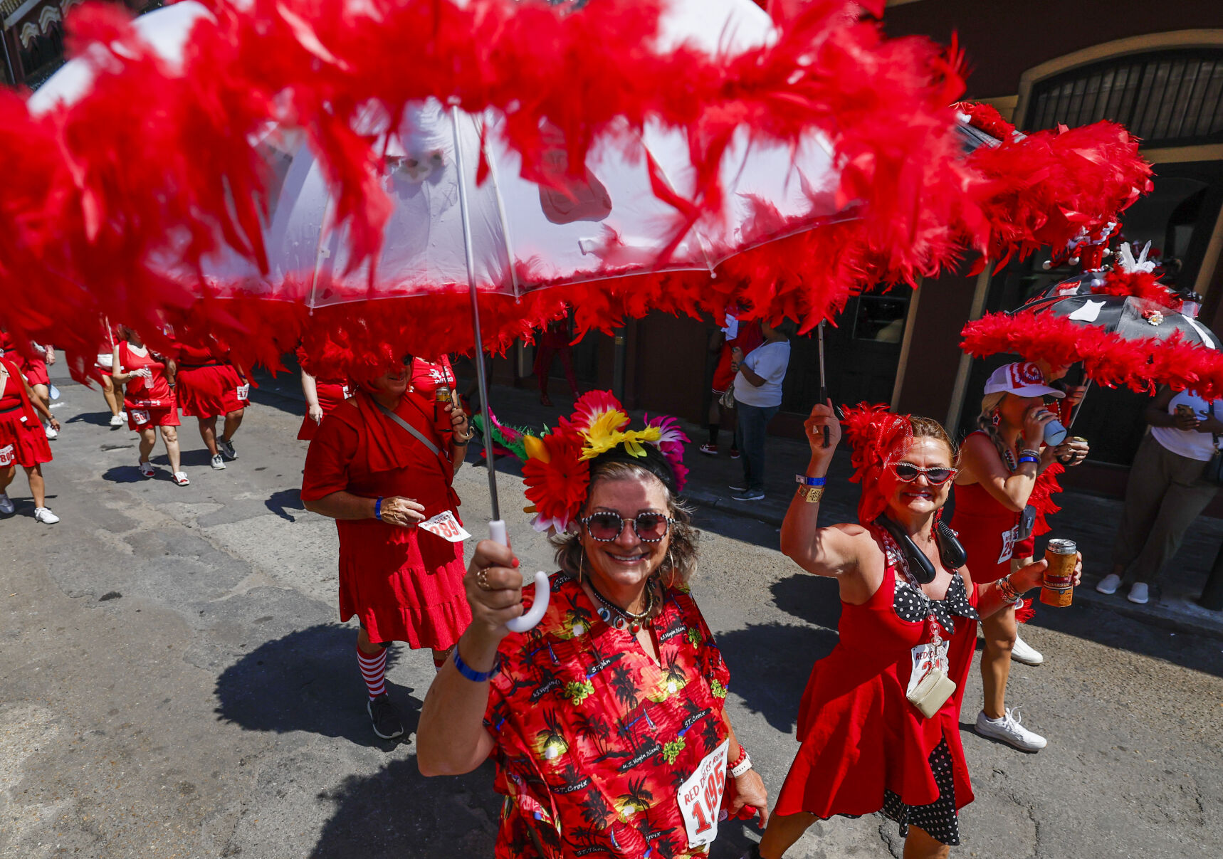 Red Dress Run flows through French Quarter on Sat, Aug. 9 ...