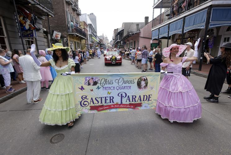 Chris Owens' Easter parade was a pastel tribute to the late Bourbon ...