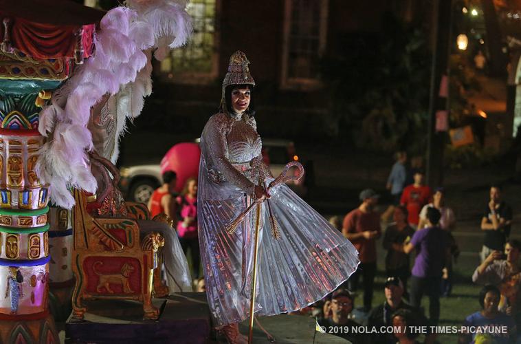 The Krewe of Cleopatra rolls down the Uptown route: photos ...