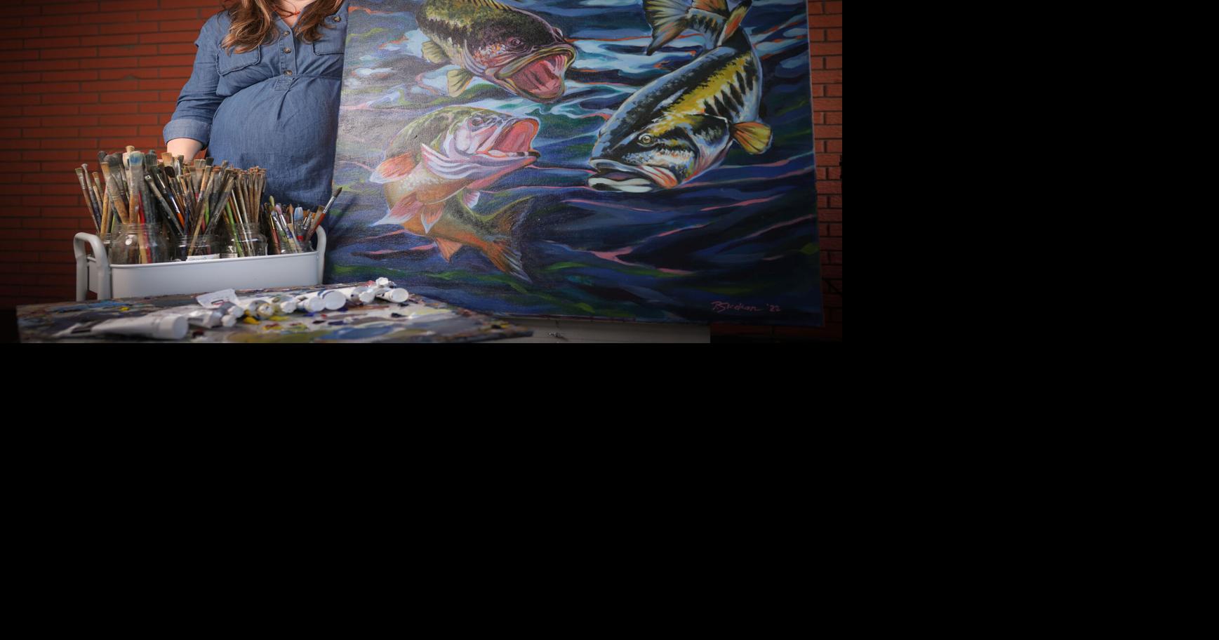 Artist expresses depths of grief, then healing, in eye-catching ...