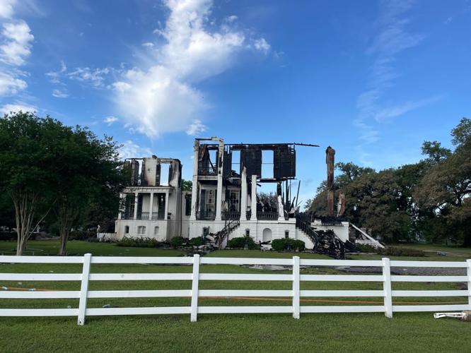 What's left of Nottoway plantation? See photos of the rubble | News ...