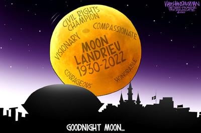 Walt Handelsman: RIP Moon Landrieu | Walt Handelsman | nola.com