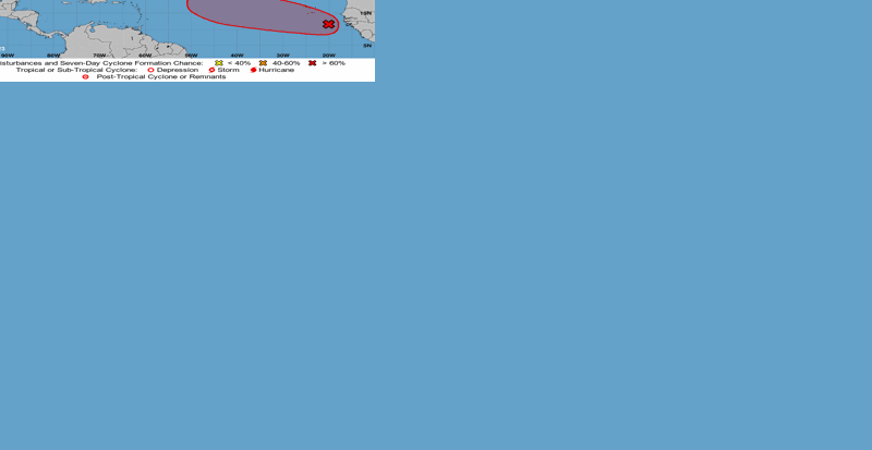 Disturbance near Africa likely to form as it heads west | Hurricane ...