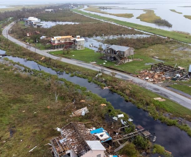 On sinking Isle de Jean Charles, Ida shredded the few remaining homes ...