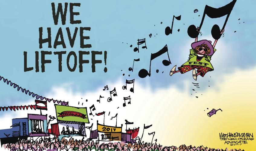 Walt Handelsman Jazz Fest cartoons | Walt Handelsman | nola.com
