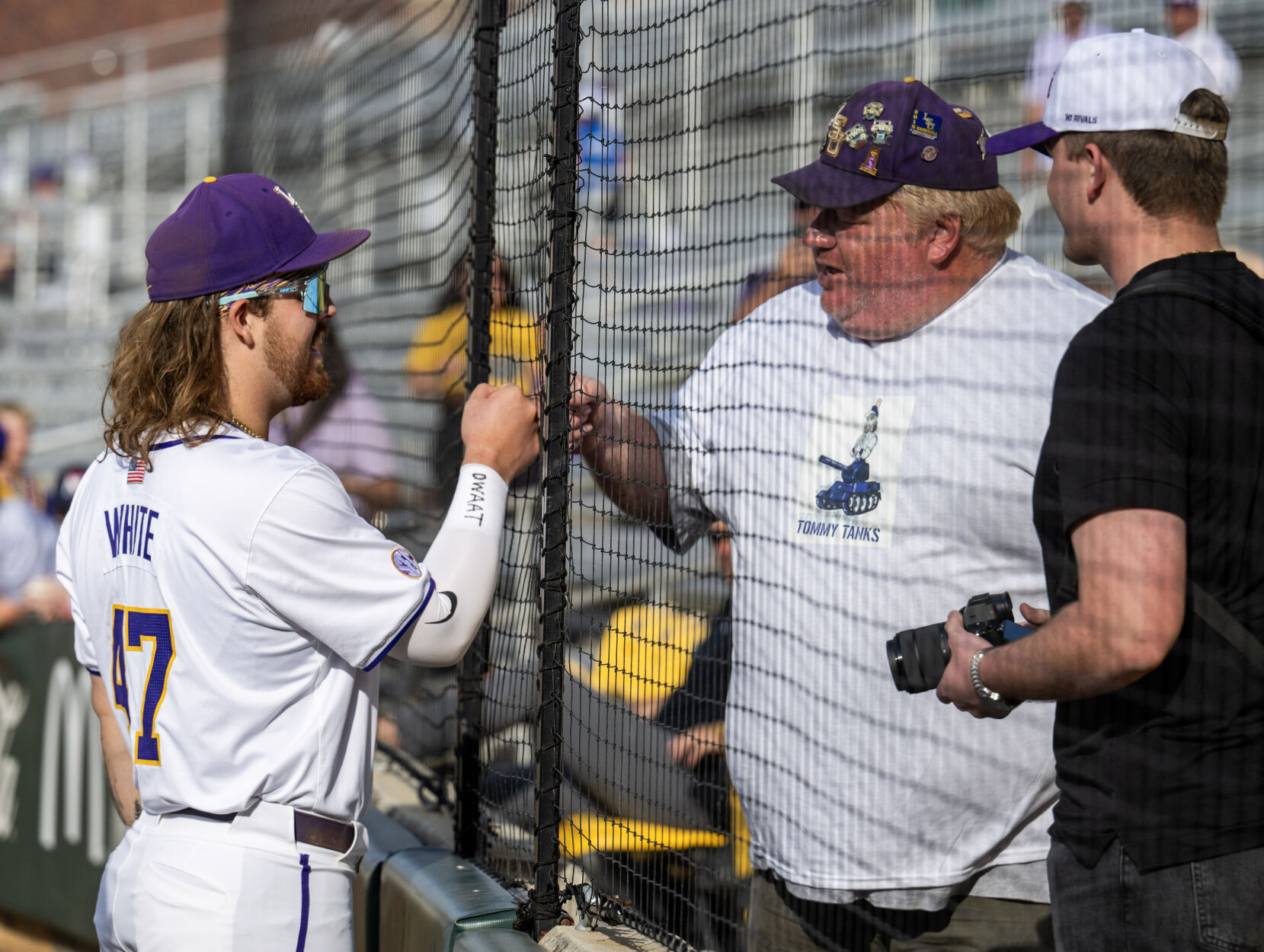 LSU baseball: Meet fan hit by Tommy White home run in head | LSU | nola.com