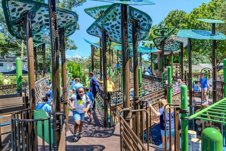 Lafreniere Park welcomes new inclusive playground | Jefferson Parish ...