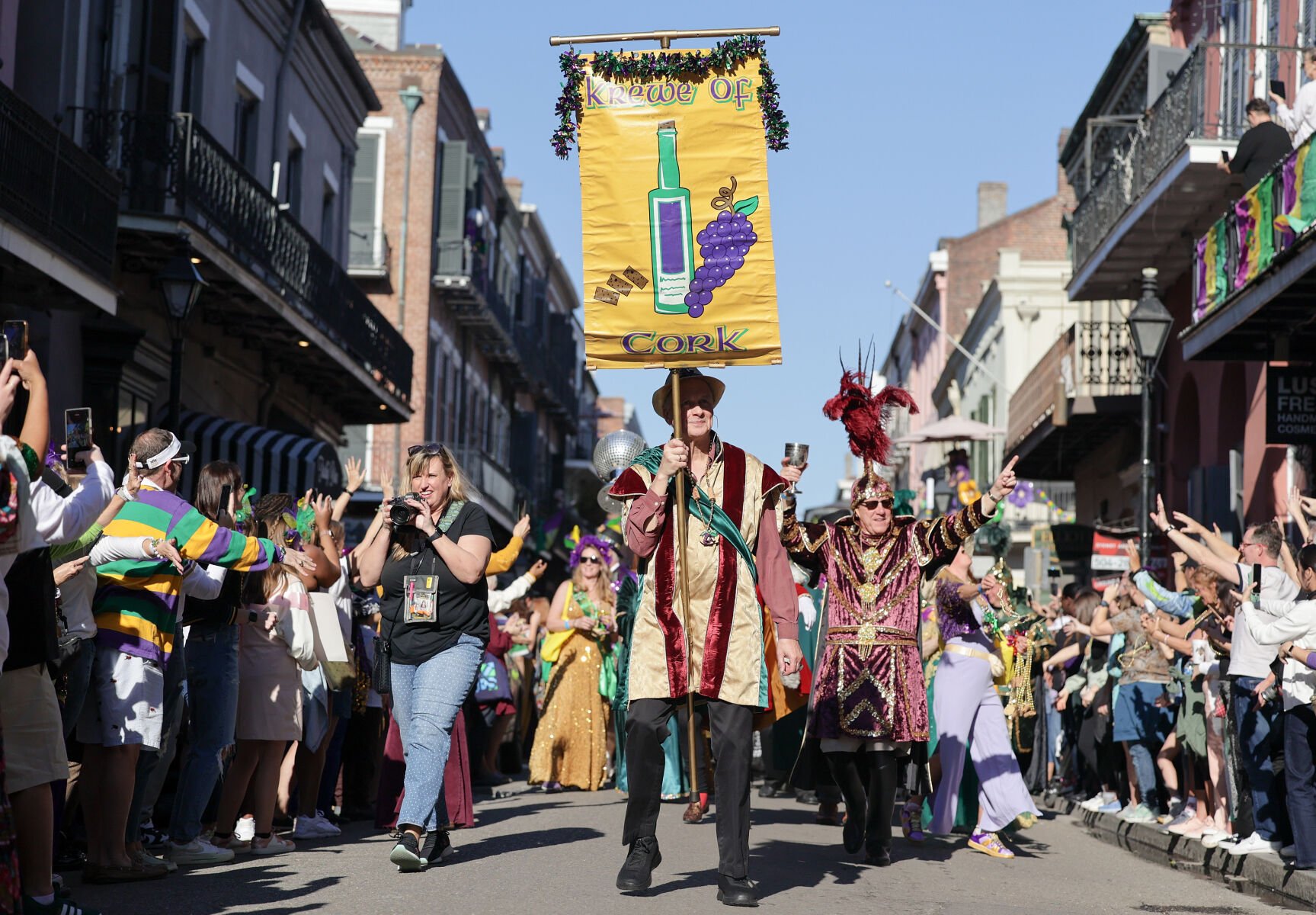 Krewe of Cork parades at Mardi Gras 2025 in New Orleans | Ian McNulty ...