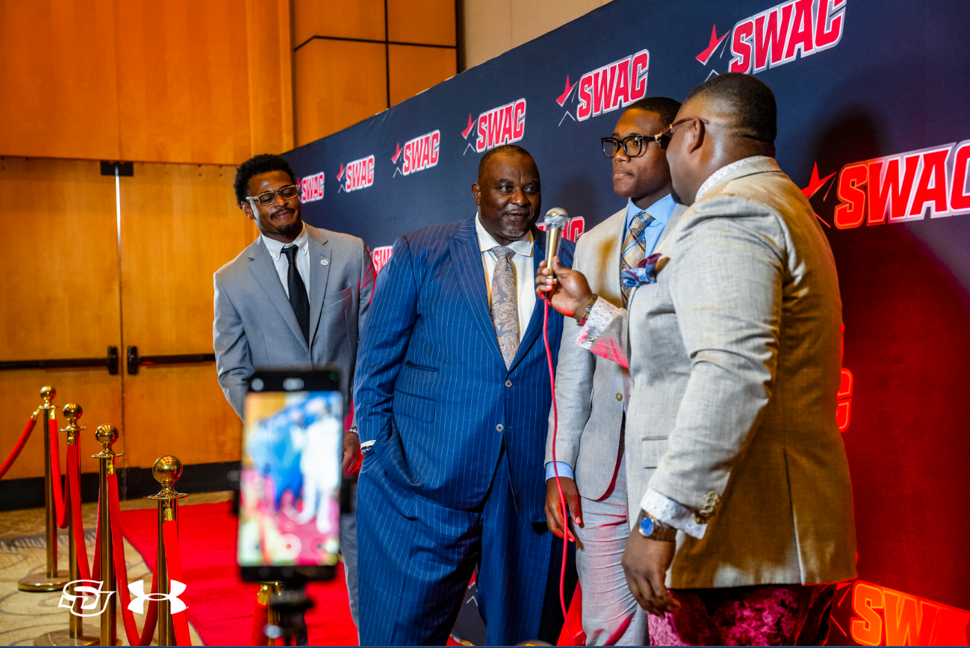 Southern football, Terrence Graves at 2025 SWAC media day | Colleges ...