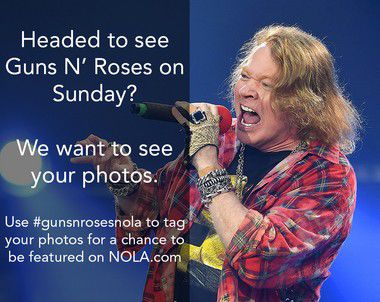 Guns N' Roses reunion recaptures lightning in New Orleans Superdome ...