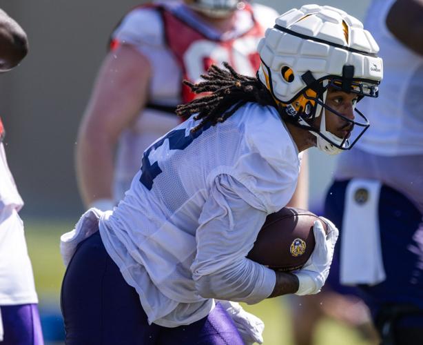 John Emery jumps back into the fray at running back for LSU | LSU ...