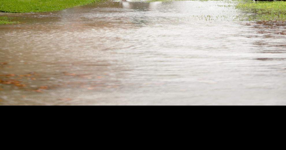 Flooded streets and floating garbage cans: Photos of Friday's soggy ...