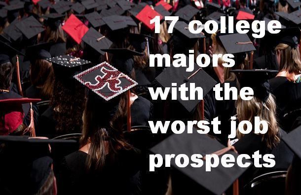 17 college majors with the worst job prospects | Education | nola.com