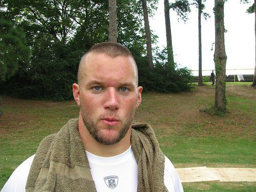 Mike Karney looks good going down the dark, dark tunnel that is ...