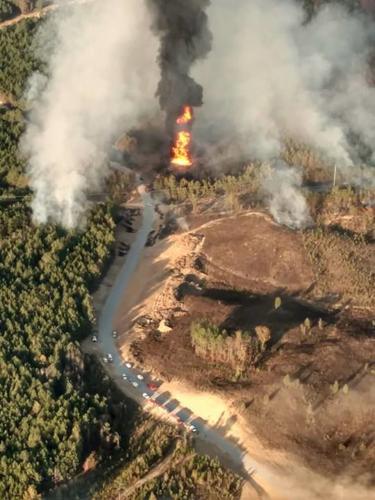 Gas line explodes in Alabama, causing massive fire; several severely ...