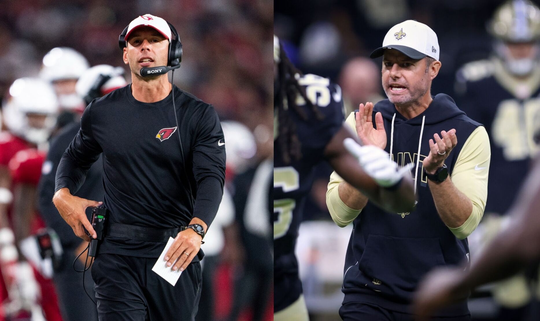 Cards-Saints will be special for Brandon Staley, Jon Gannon | Saints ...