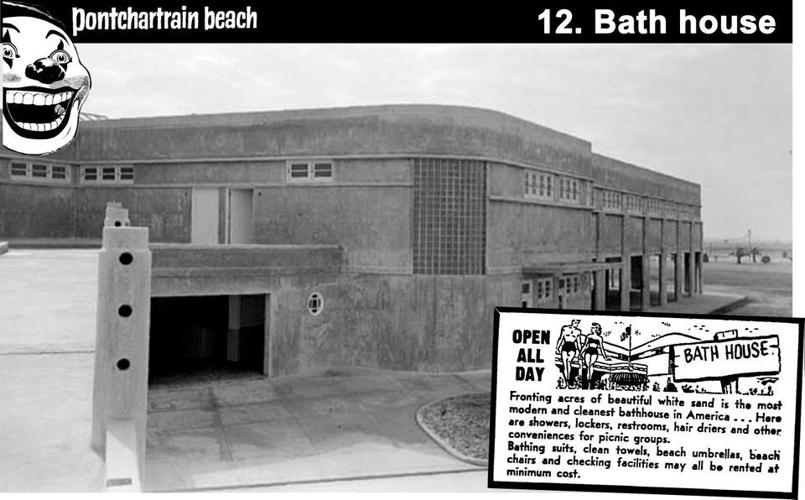 Here's your (completed) guide map to Pontchartrain Beach ...