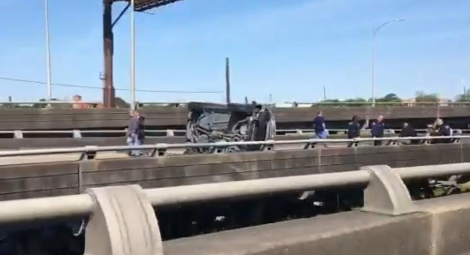 I-10 in New Orleans reopened after JPSO unit overturns during chase ...