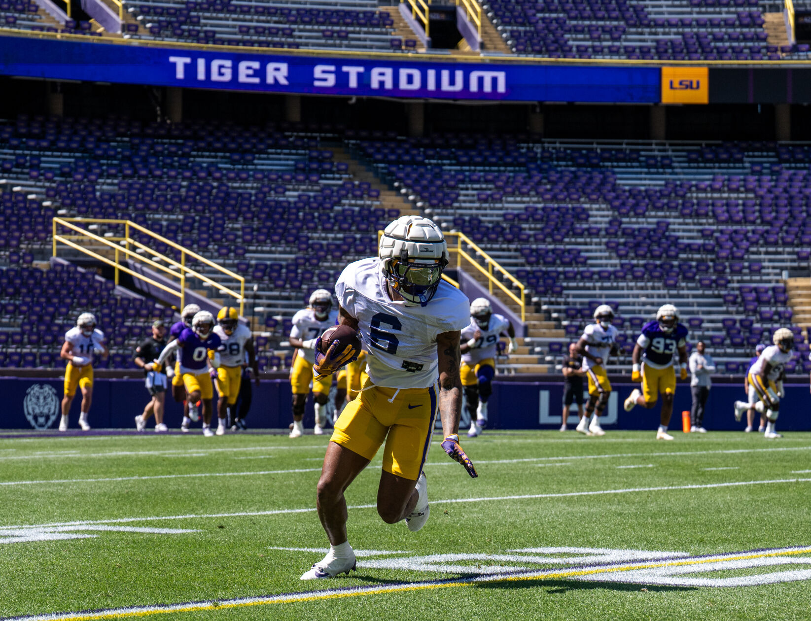 LSU football, Garrett Nussmeier on deep passing game | LSU | nola.com