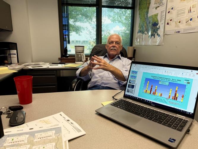 LA State climatologist Jay Grymes talks about life and work ...