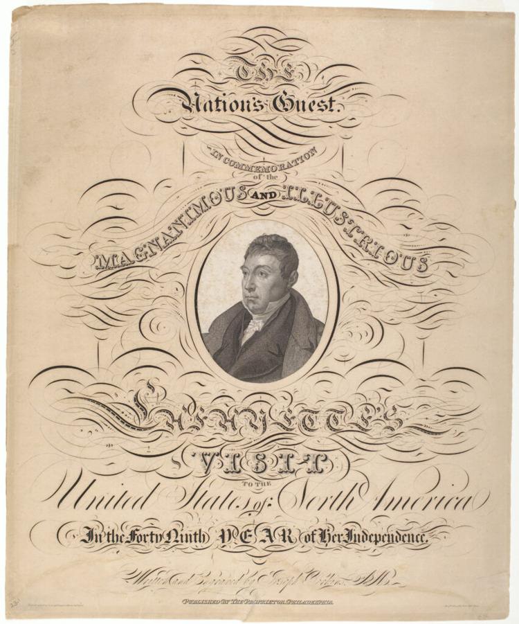 New Orleans exhibit remembers the 1825 visit of Lafayette ...
