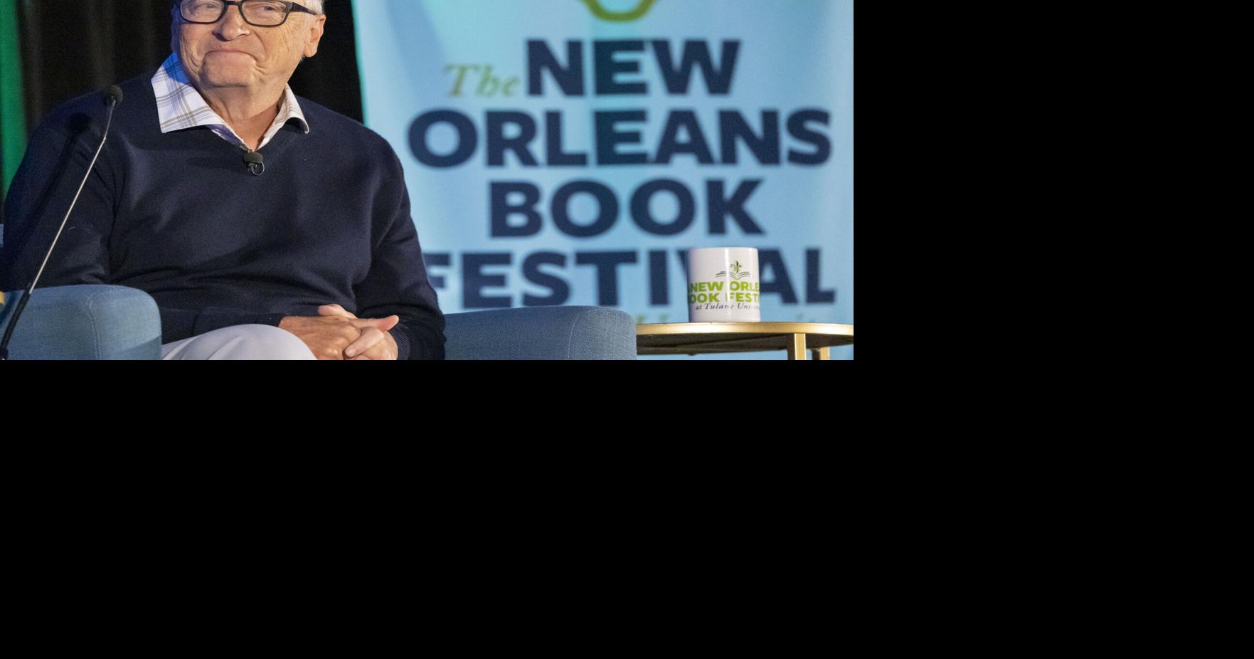 Bill Gates and Jill Biden came to New Orleans Book Fest last year. Here ...
