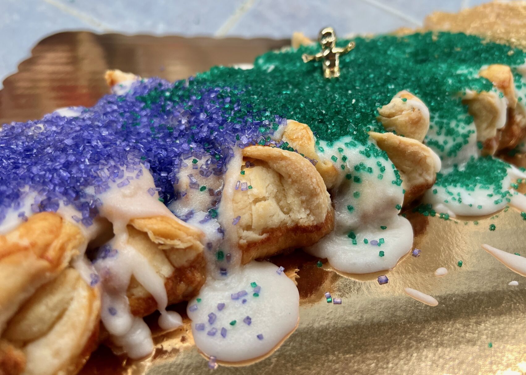 King cake of the day: Bae's Bakery king cake loaf | Mardi Gras | nola.com