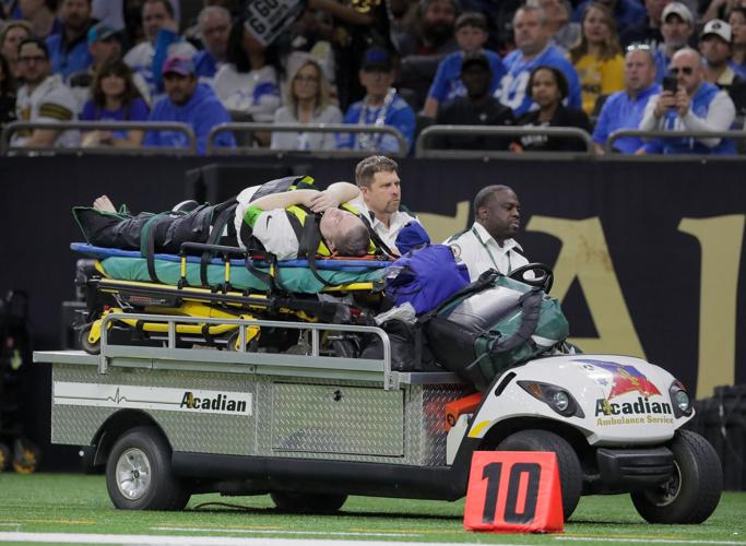 Sideline official hurt at Saints game, Nick Piazza, speaks | Saints ...