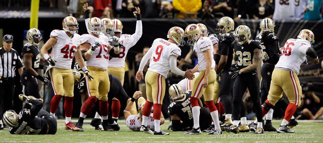 Drew Brees fumbles in overtime, 49ers capitalize with 27-24 win ...