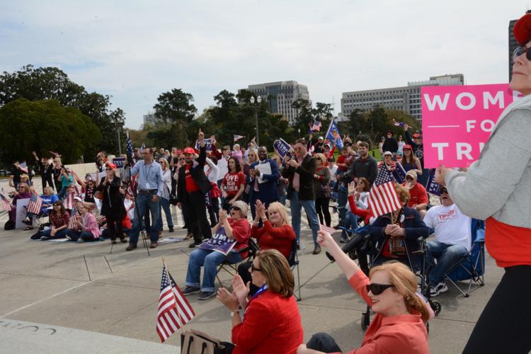 Photos, videos: Trump supporters rally in Baton Rouge, across nation to ...