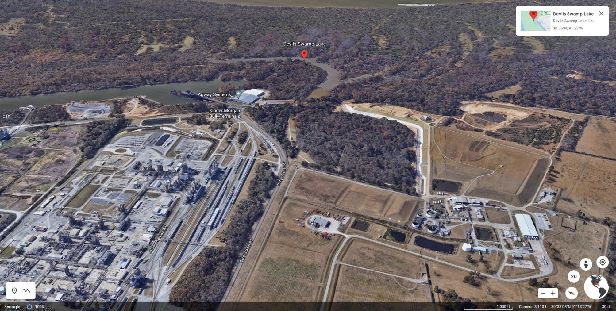 Pollution concerns about this Louisiana swamp were raised decades ago ...