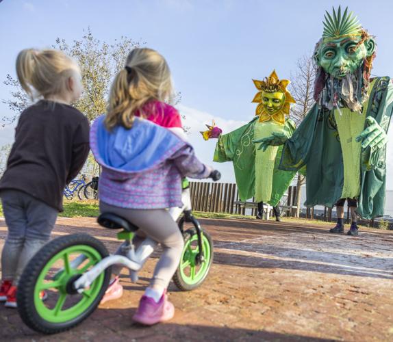 Watch the video of the magical Giant Puppet Parade - part of the future ...