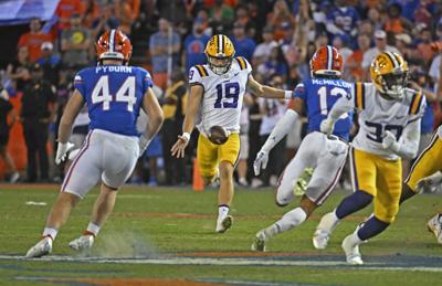 Brian Kelly discusses the special teams adjustment LSU made to help its ...