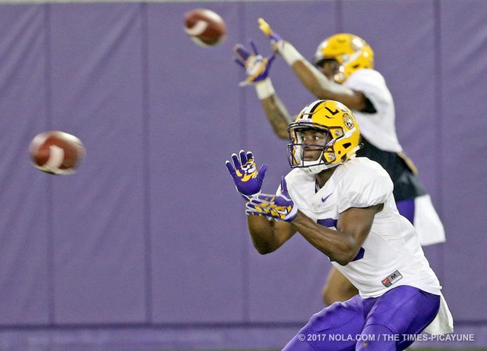 Derrius Guice, Will Clapp return to LSU practice; Donnie Alexander ...