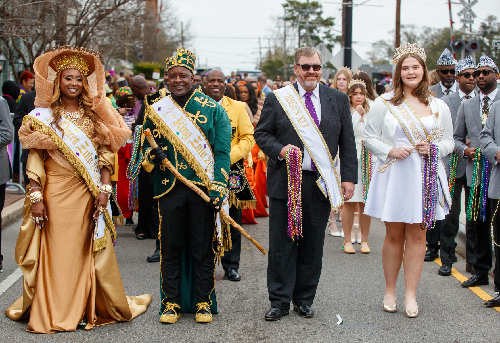 Photos from Lundi Gras in Kenner's Rivertown with Zulu and Argus ...