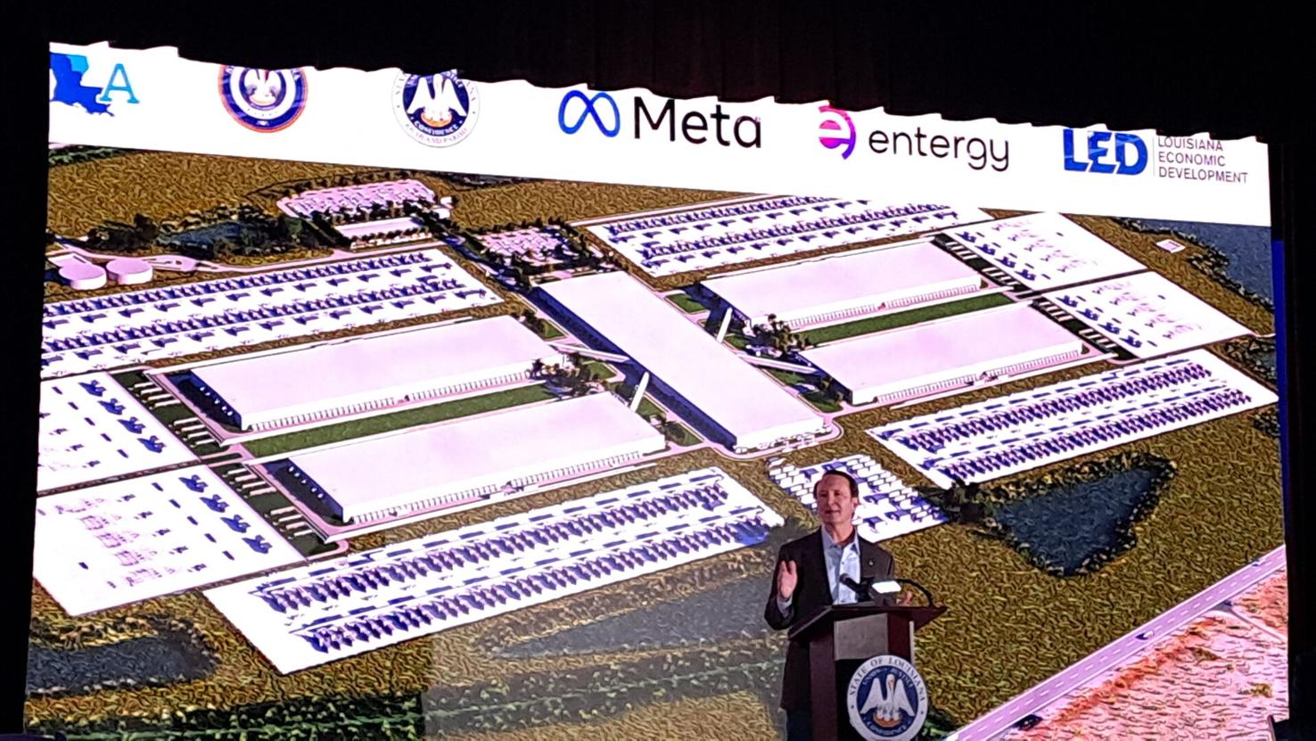 Plan to power for Meta's Louisiana data center challenged | Environment ...