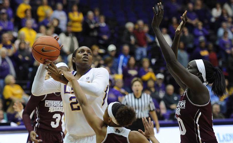 McKinney's career night sparks No. 14 LSU women past Mississippi State ...