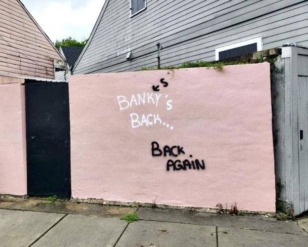 Is Banksy back in town? A look-alike painting causes a stir | Arts ...
