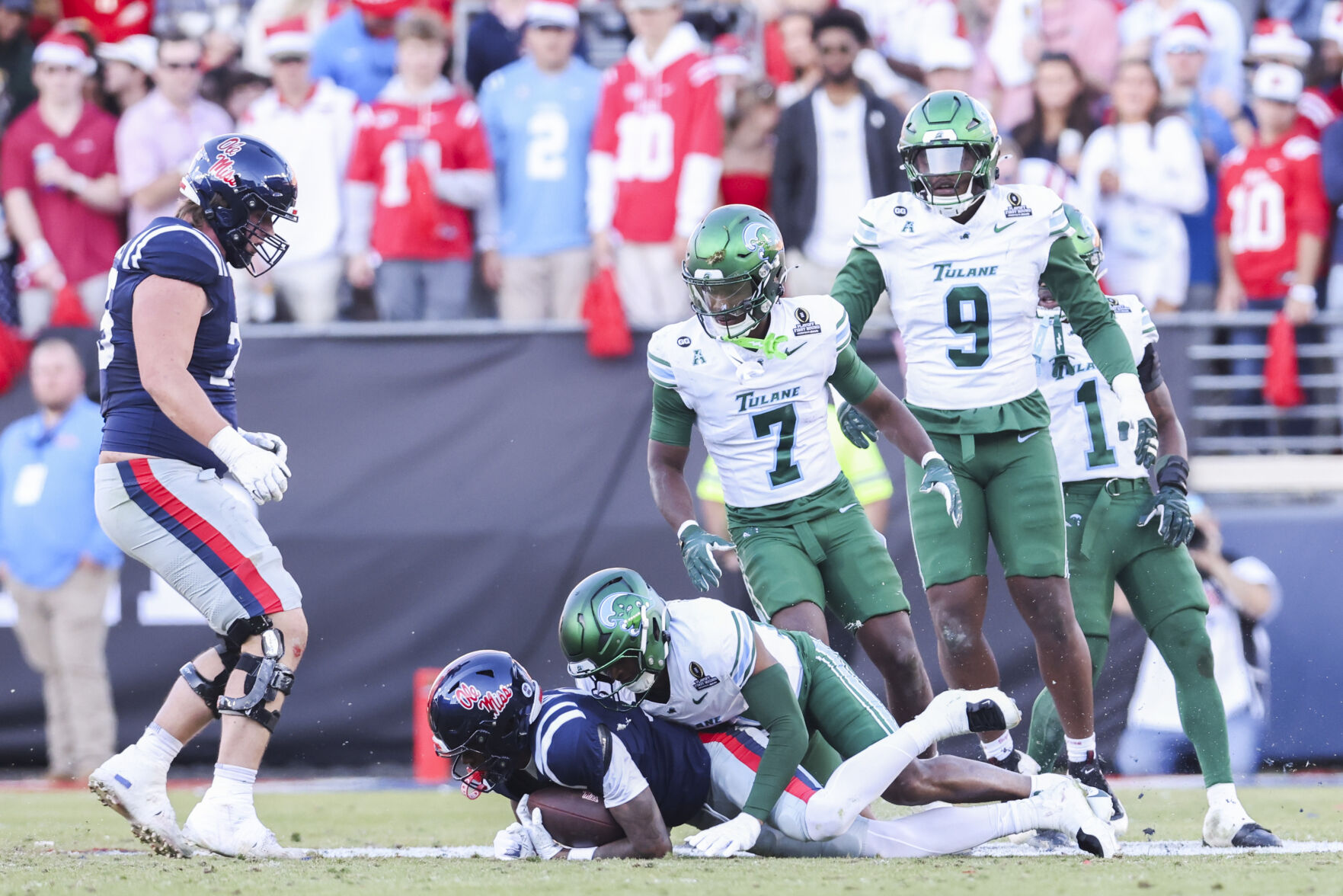 Tulane vs. Ole Miss score, updates from CFP game in Oxford | Tulane ...