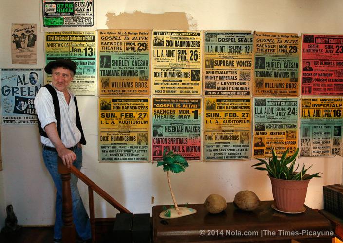 Musician Jon Cleary and costumer Trish Gorman's fun and funky Bywater ...