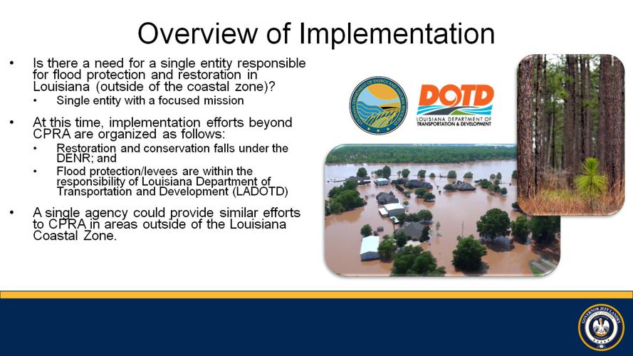 Does Louisiana need a new state agency on inland flood risk ...