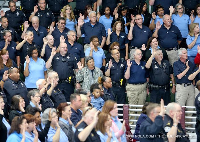 Newly-elected Jefferson Parish Sheriff Joseph Lopinto takes oath of ...