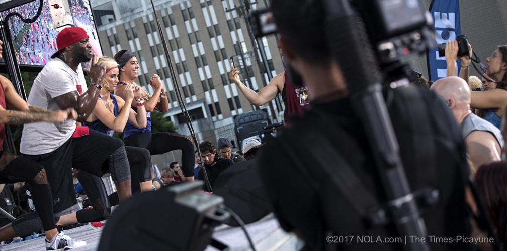 Beachbody hosts sunrise Coach Summit outside the Superdome | Health ...