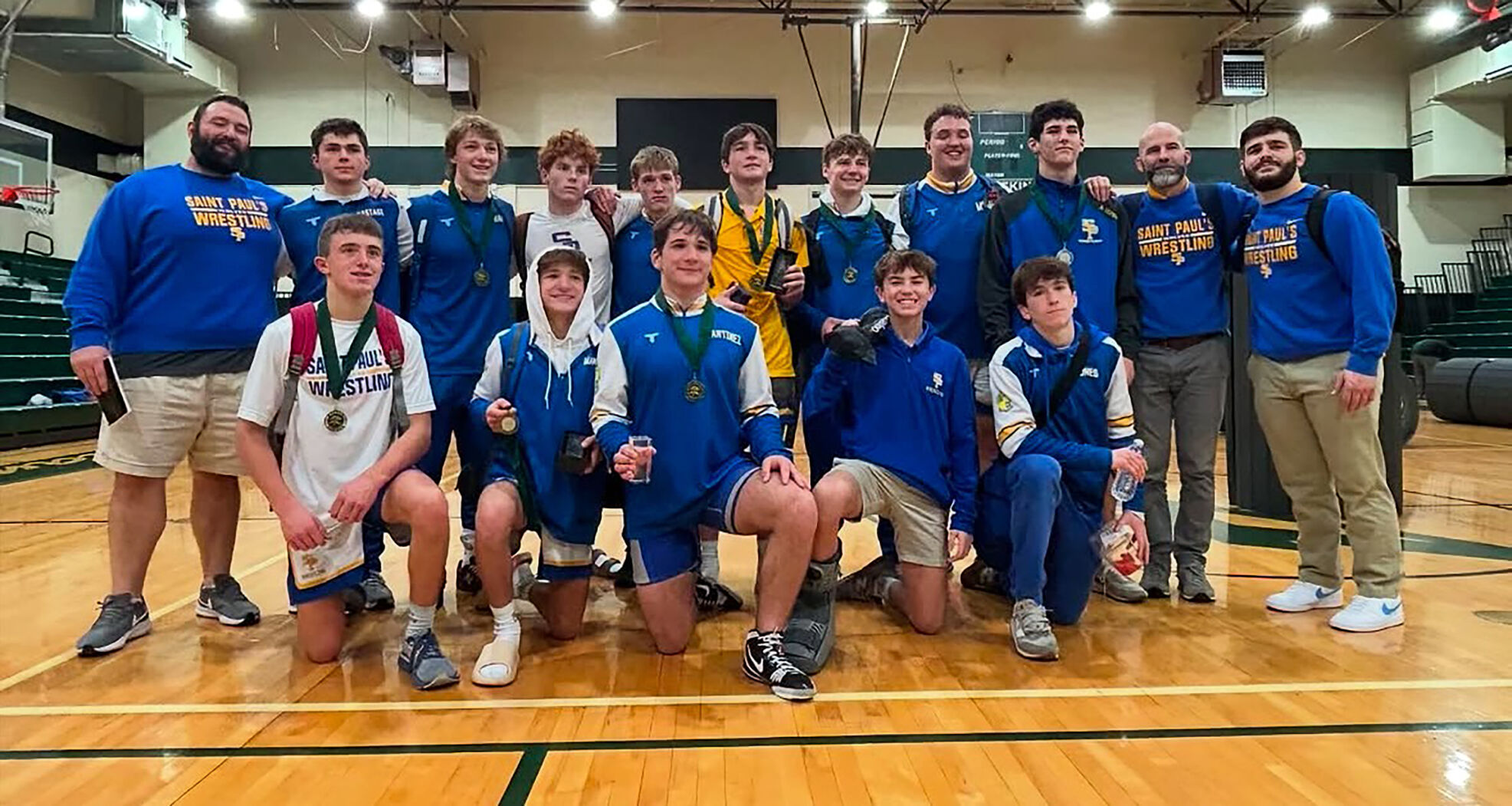 First-year coach Ritchie looks to continue wrestling excellence at St ...