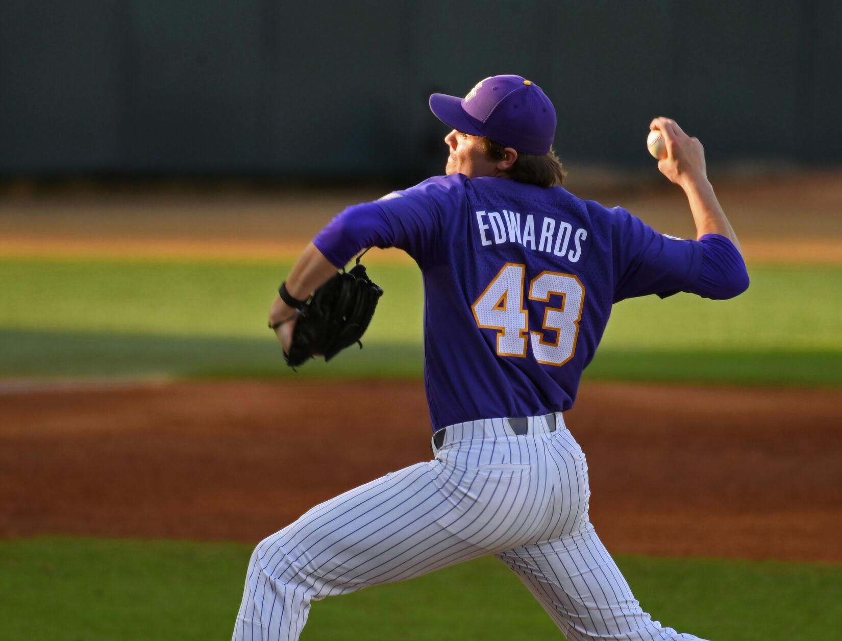 LSU right-hander Garrett Edwards persistence through injuries is paying ...