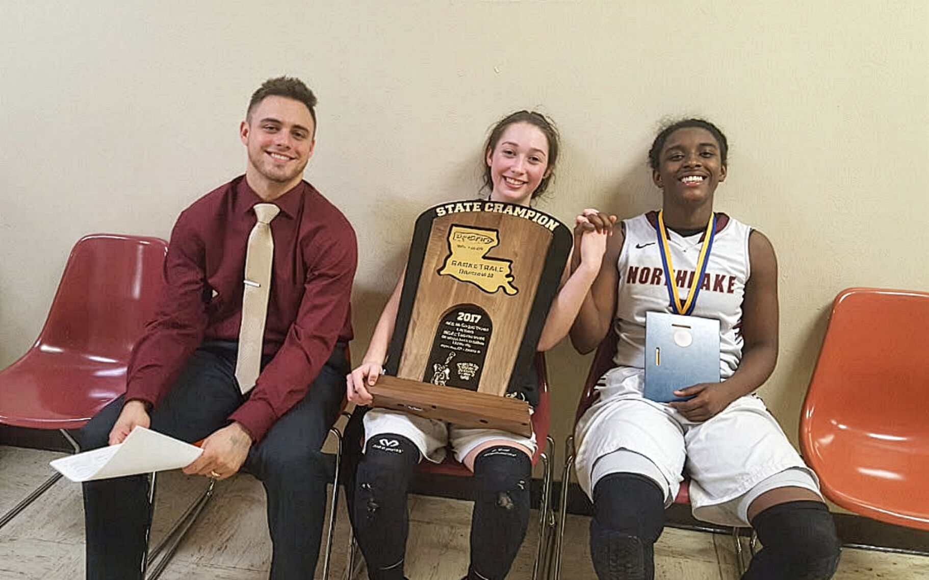 Northlake's Kyren Whittington celebrates a state title in 2017 | | nola.com