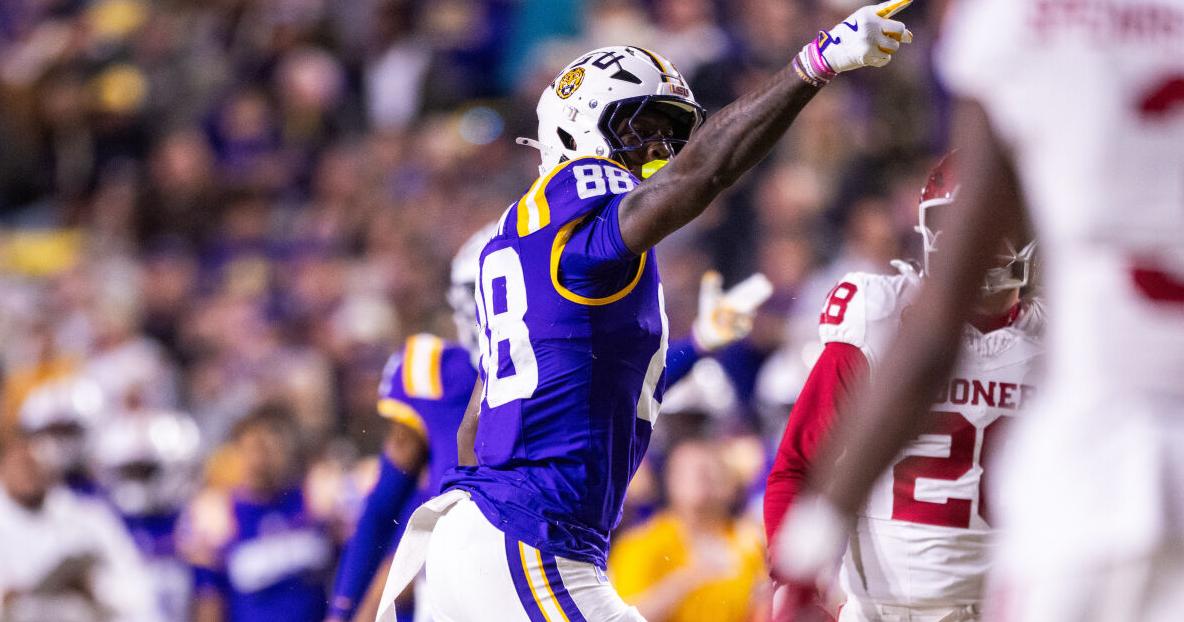 Ka'Morreun Pimpton: LSU tight end enters transfer portal | LSU | nola.com