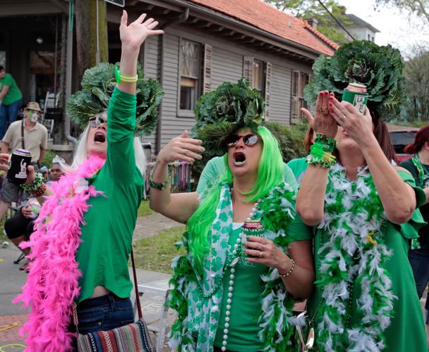 Photos: Revelers take to New Orleans streets for Irish Channel Parade ...