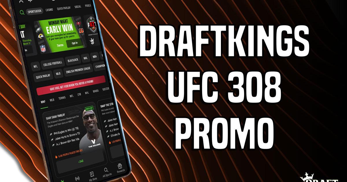 DraftKings UFC 308 promo code: Use $5 bet to win $200 bonus | Sports ...